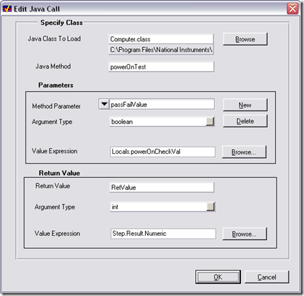Prueba, Medición y Control: Uso de JAVA con TestStand